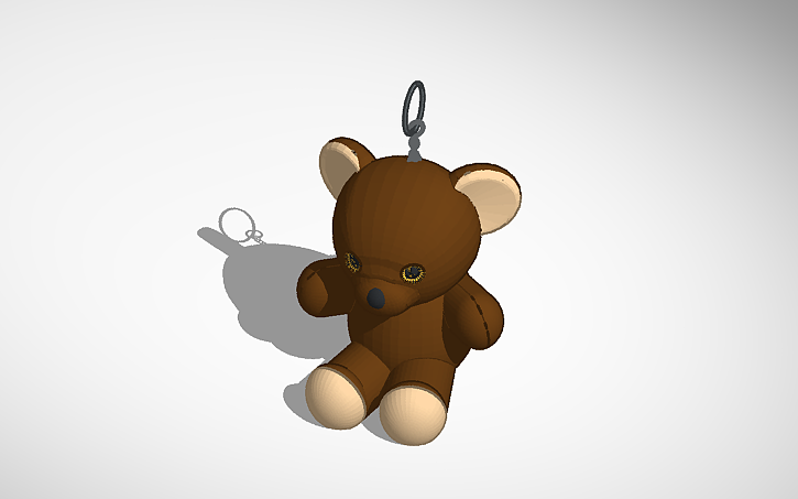 3D design Copy of Keychain - Tinkercad