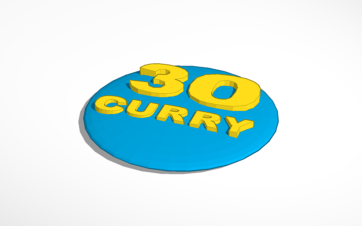 3D design Stephen Curry | Tinkercad