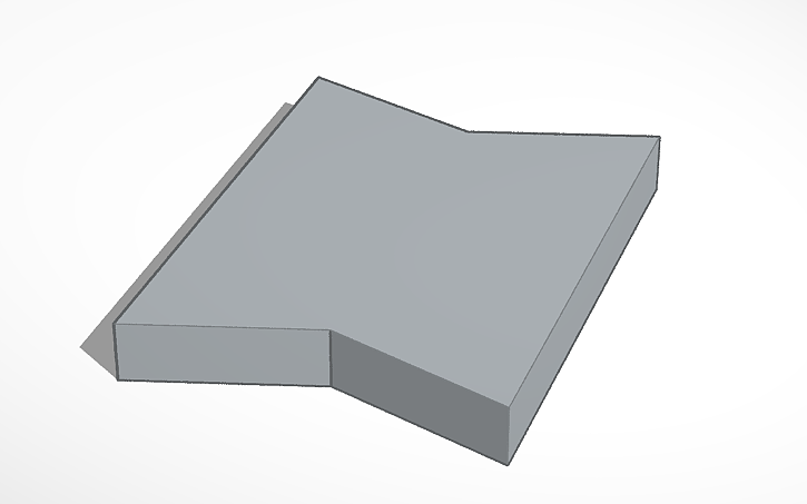 3D design Platform connector | Tinkercad