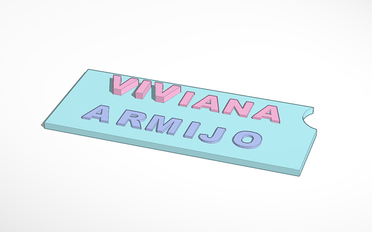 3D design viviana armijo | Tinkercad 3D design viviana armijo | Tinkercad