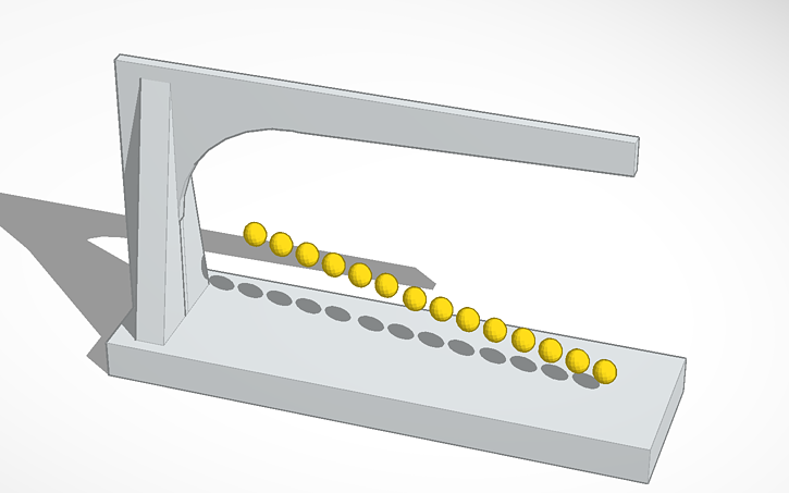 3D design Ram pendulum - Tinkercad