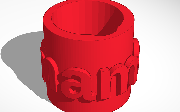 3D design beker - Tinkercad