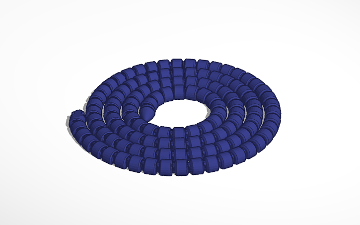 3D design Snake - Tinkercad
