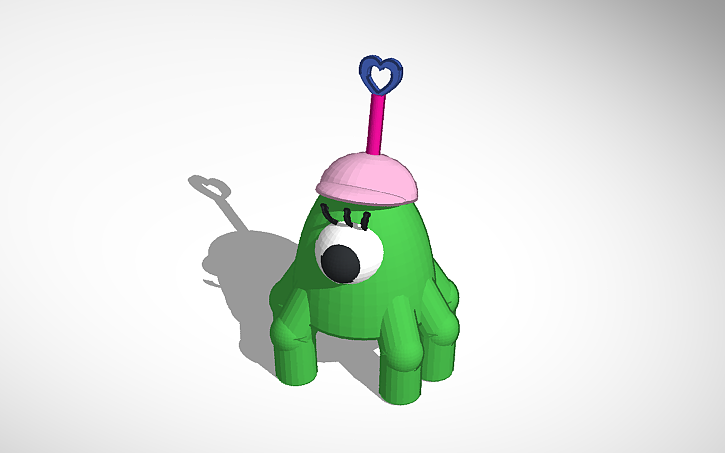 3D design Beep-Bop the Alien! | Tinkercad