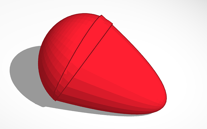 3D design Strawberry - Tinkercad