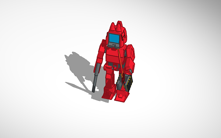 3D design Tordbot With My Flame Sword Upgrade - Tinkercad