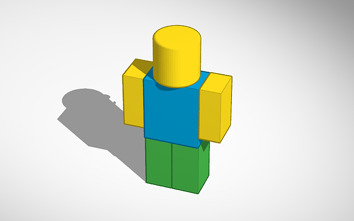 3D design Roblox Noob - Tinkercad