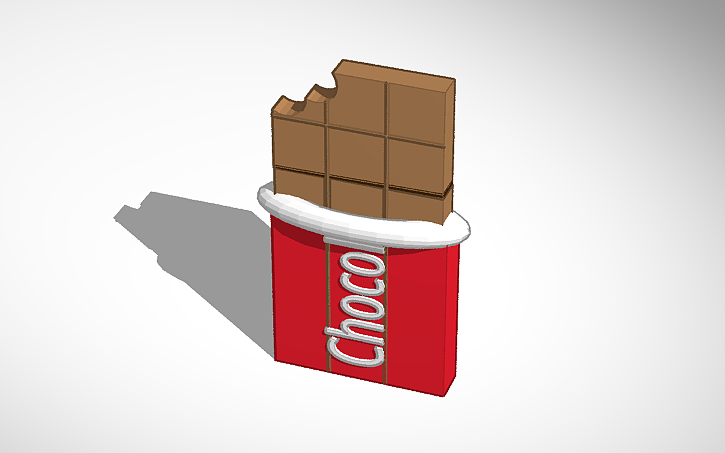 3D design Chocolate - Tinkercad