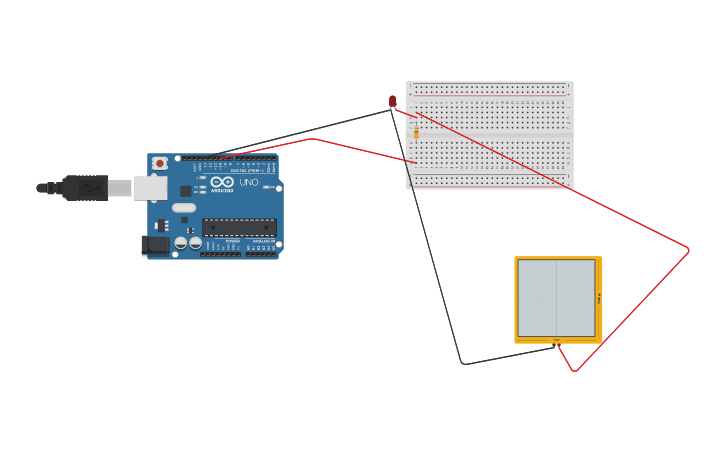 Circuit Design Analyse The Waveform Tinkercad
