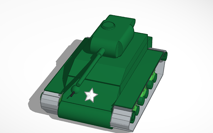3D design tank | Tinkercad