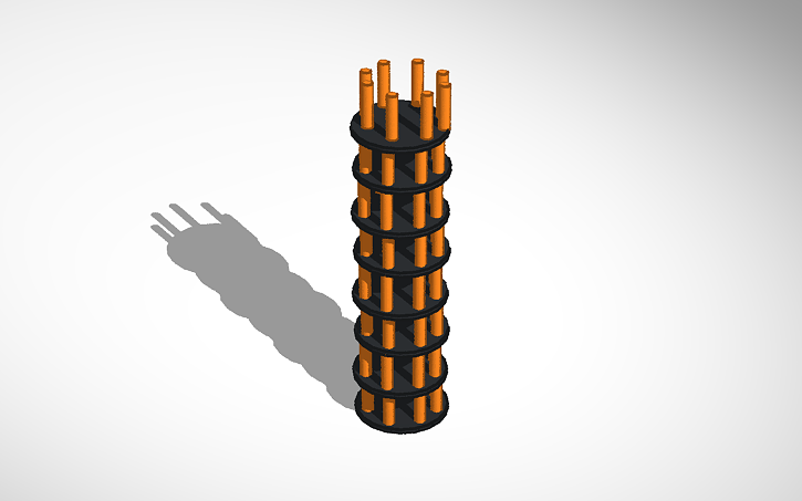 3D design The Tower of PIZZA!?!?! | Tinkercad