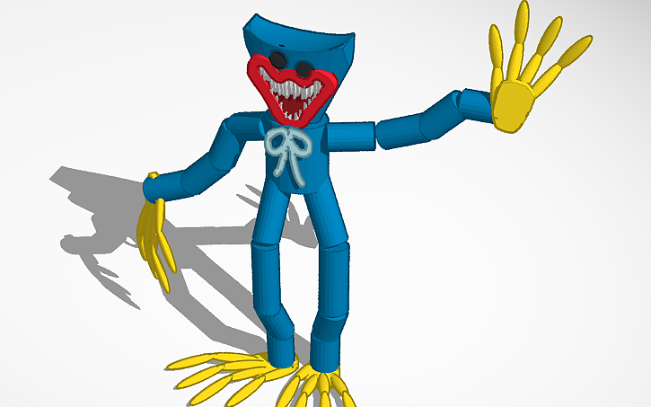 3D design Huggy wuggy ch 3 ragdoll - Tinkercad