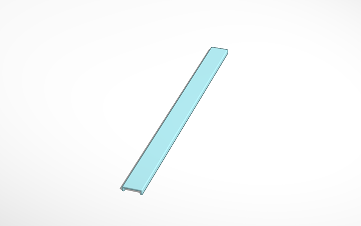 3D design LED cover - Tinkercad