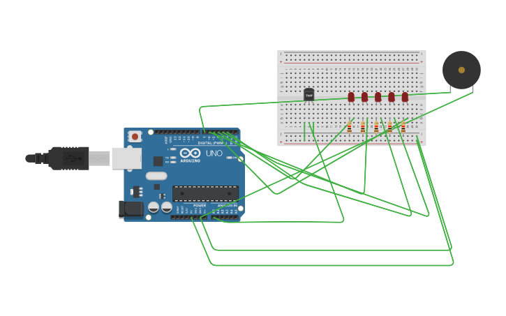 Circuit design kiet | Tinkercad