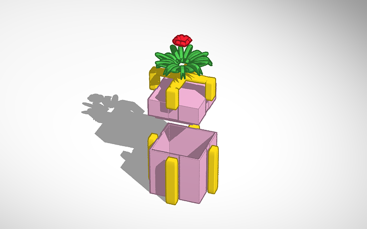 3D design gift box | Tinkercad