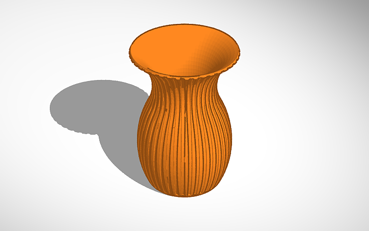 3D design Vaso - Tinkercad