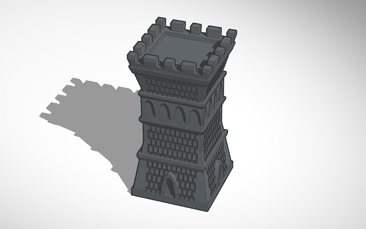 3D design Copy of Tower | Tinkercad