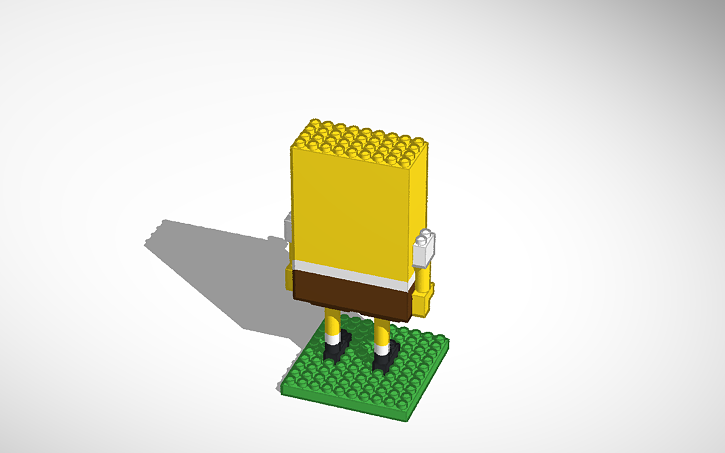 3D design [SSNP] Spongebob Squarepants - Tinkercad