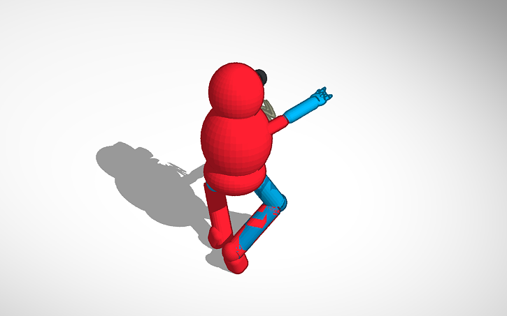 3D design spider-man - Tinkercad