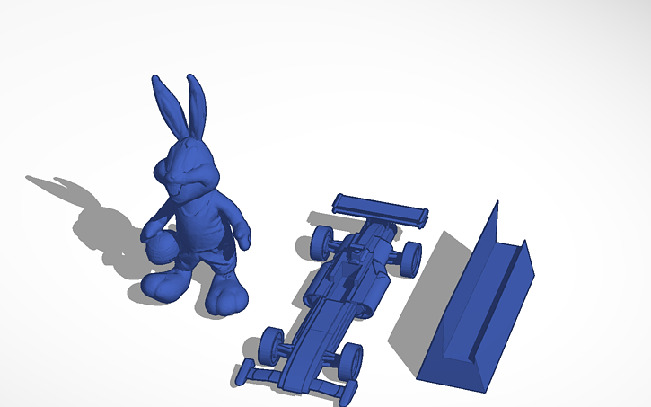 3D design Duke3D bugs bunny - Tinkercad