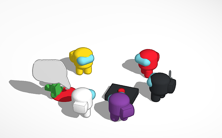 3D design among us | Tinkercad