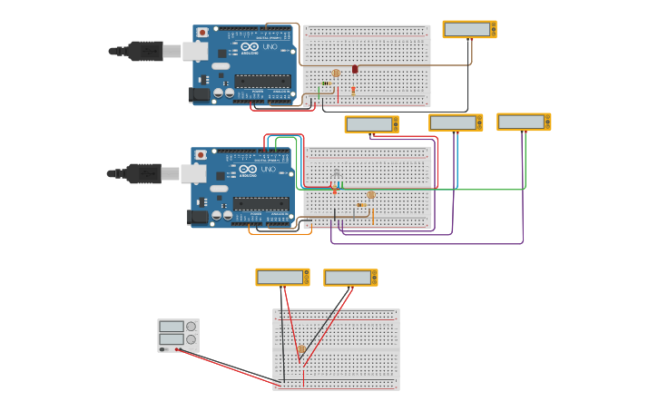 Circuit design Sensor LDR | Tinkercad