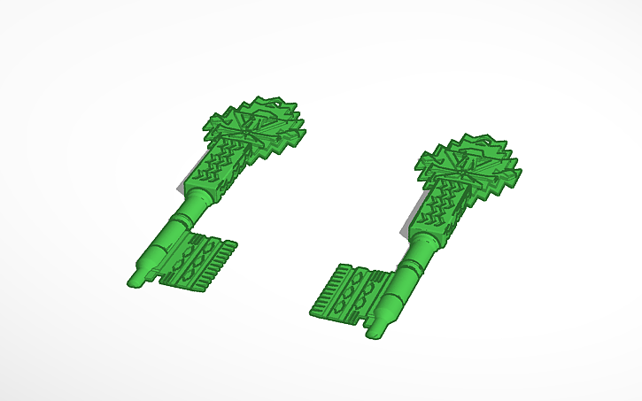 3D design jade key | Tinkercad