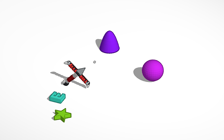 3D design Copy of Copy of Big sharp thingy | Tinkercad