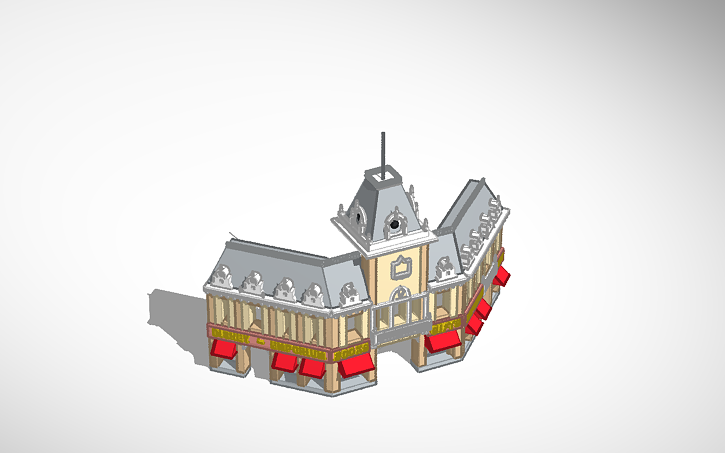 3D design Disney Emporium - Tinkercad