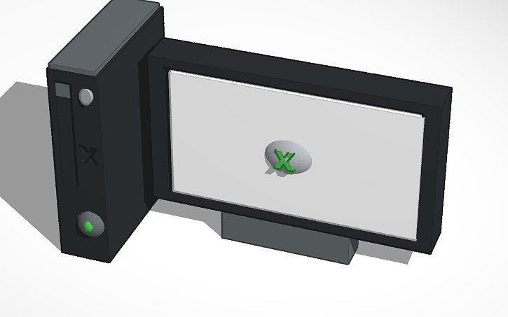 3D design Xbox 360 - Tinkercad
