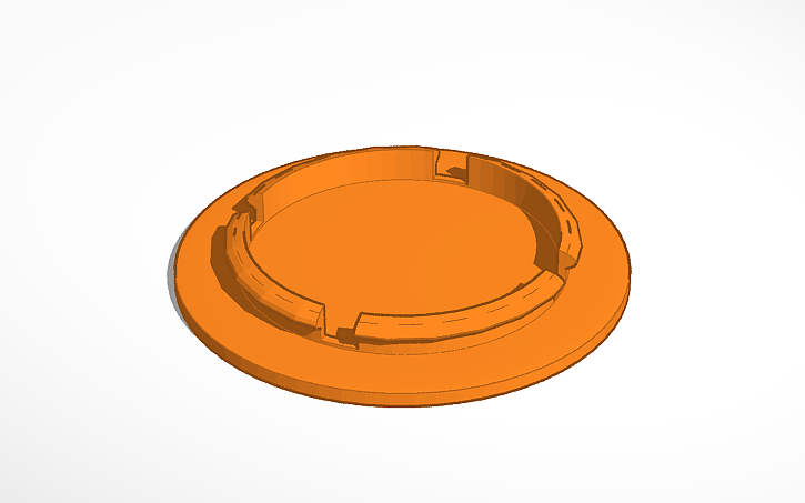 3D design Electrical Hole Plug - Tinkercad
