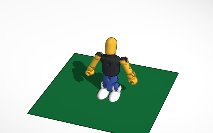 3D design Man - Tinkercad