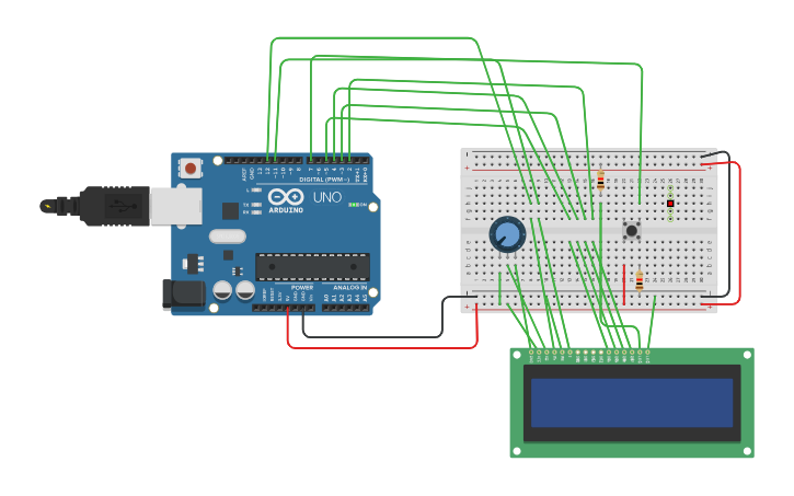 Circuit design quiz 3 - Tinkercad