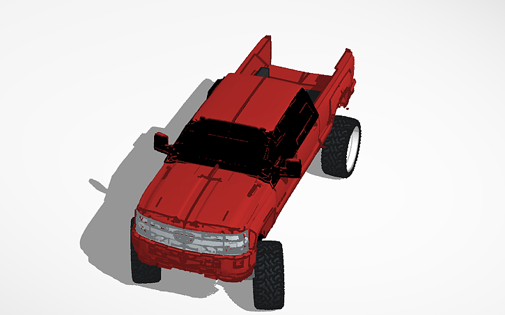 3D design Sema 2500 chevy - Tinkercad