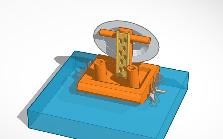 3D design boat - Tinkercad
