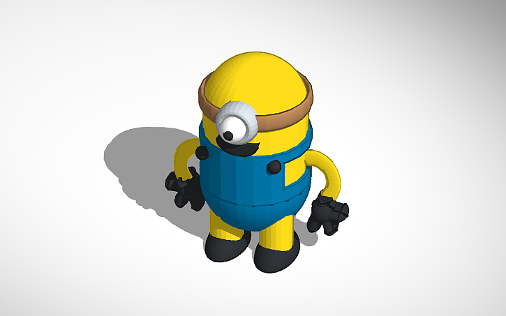 3D design minion | Tinkercad
