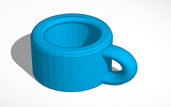 3D design coffee mug | Tinkercad