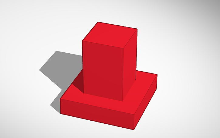 3D design customizable key cap - Tinkercad