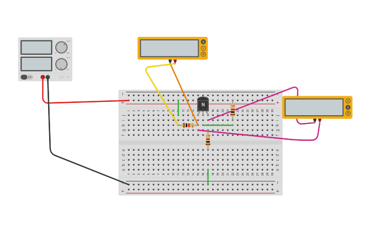 Circuit design tarea circuito - Tinkercad