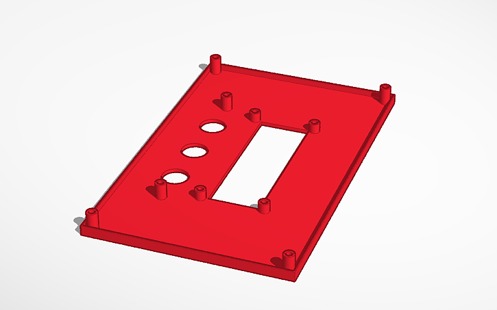 3D design Cover tutup (fix) - Tinkercad
