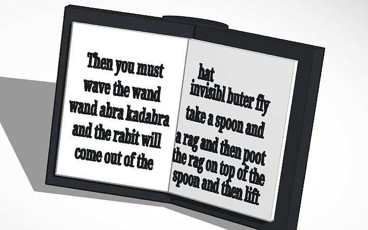 3D design Book - Tinkercad