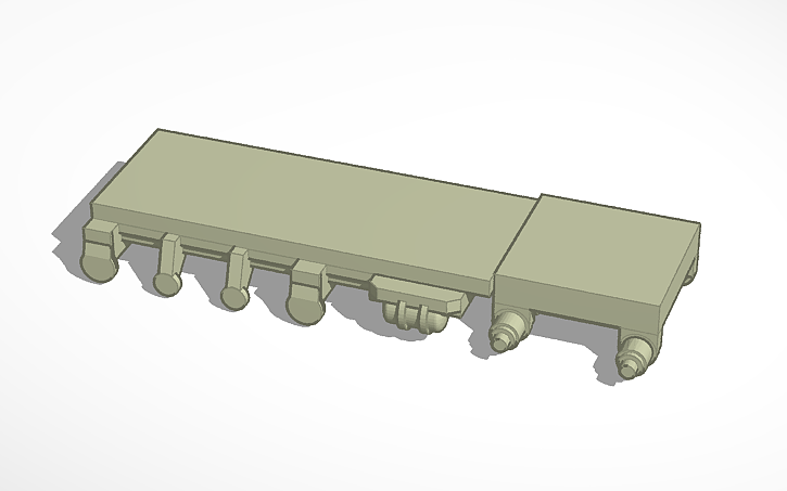 3D design Ork Trukk Chassis - Tinkercad