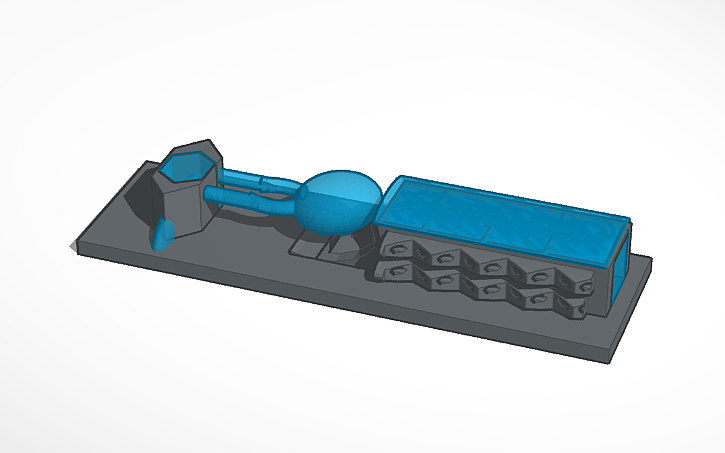 3d Design Complex Engine Array Tinkercad