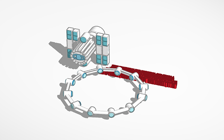 3D design TBB chronos/cross (update3) - Tinkercad