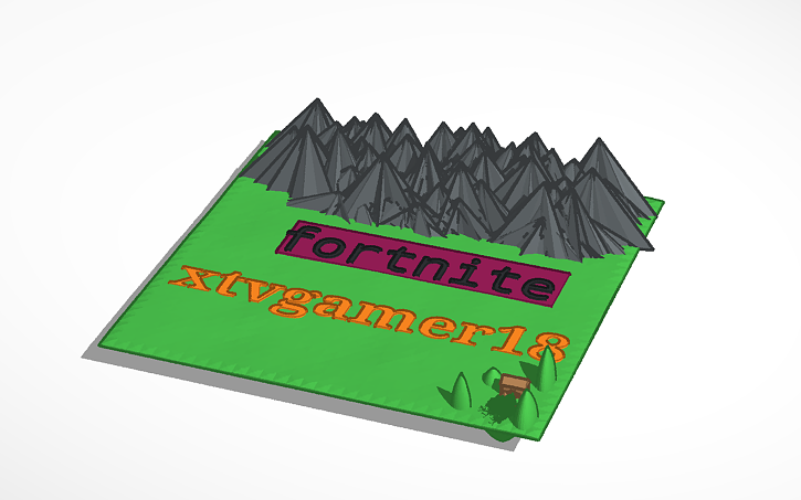 3D design fortnite - Tinkercad