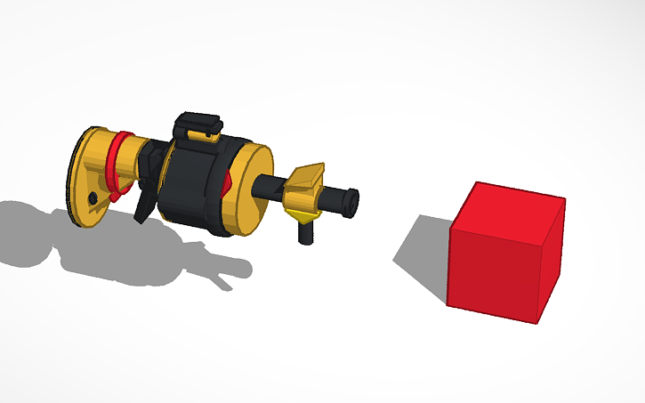 3D design LAUNCHER - Tinkercad