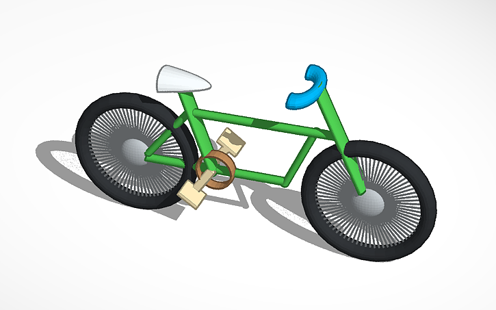 3D design Bicycle - Tinkercad