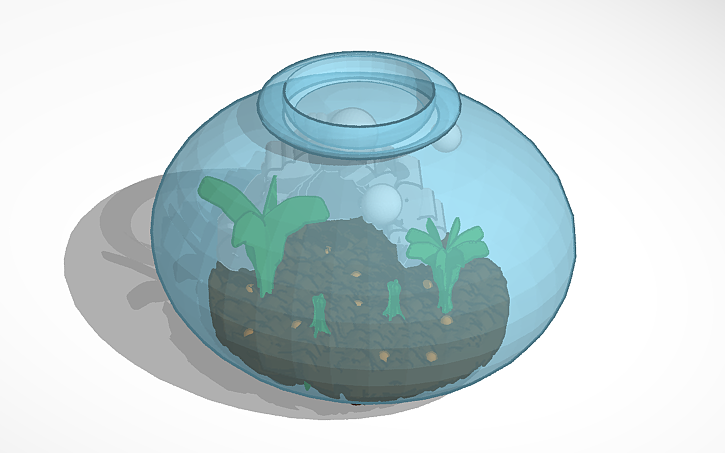 3D design Fish bowl | Tinkercad