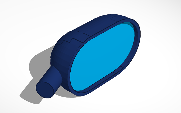 3D design mirror - Tinkercad