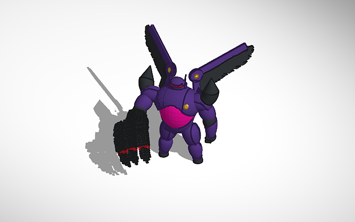 3D design Dark baymax | Tinkercad